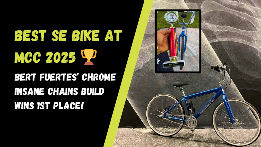 Best SE Bike at MCC 2025: Bert Fuertes’ Chrome Insane Chains Build Win